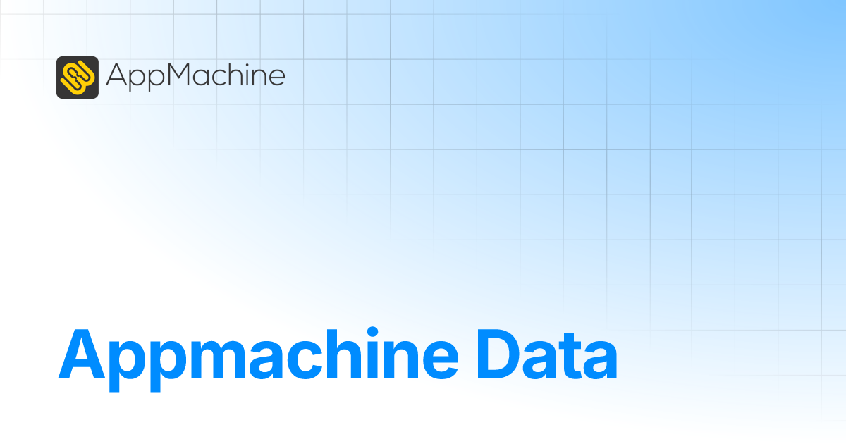 Appmachine Data | AppMachine Support Center